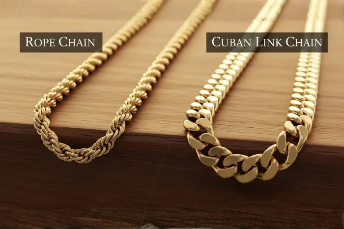 Rope Chain Vs Cuban Link